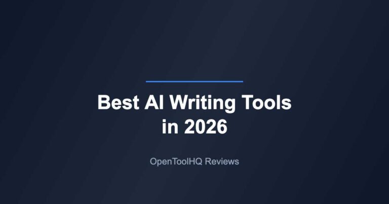 Best AI Writing Tools 2026: 8 Picks for Blogs, Copy & Teams